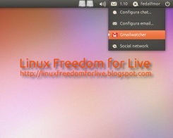 GMailWatcher la nostra Posta Gmail nel pannello Gnome 10.09.36 su Ubuntu - Linux Freedom